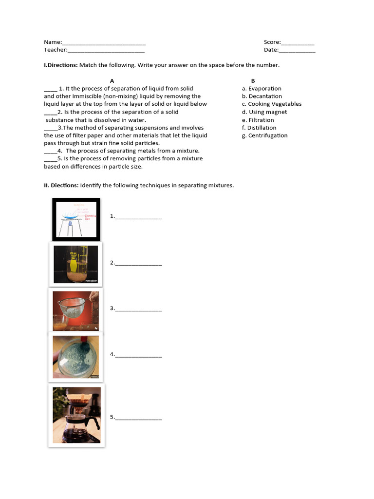 Evaluation COT I | PDF