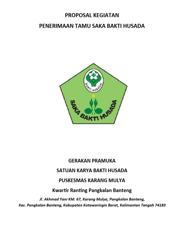 Proposal Tamu SBH 2022 | PDF