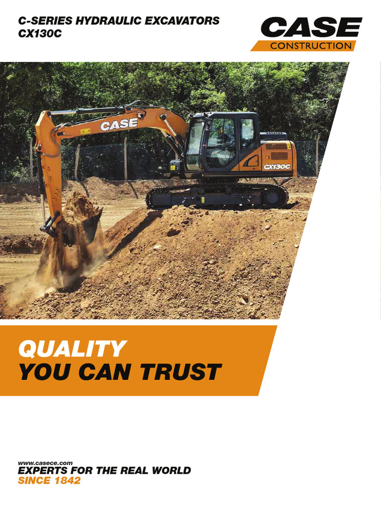 Crawler Excavators cx130c | PDF | Horsepower | Vehicle Technology