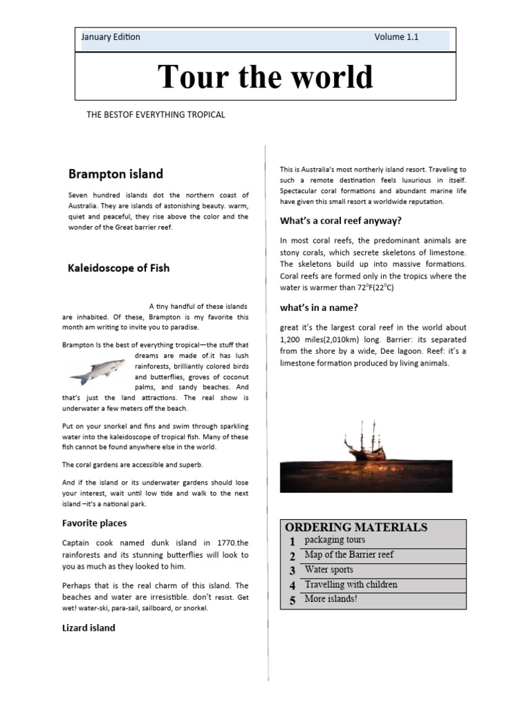 ASSIGNMENT | PDF | Coral Reef | Island