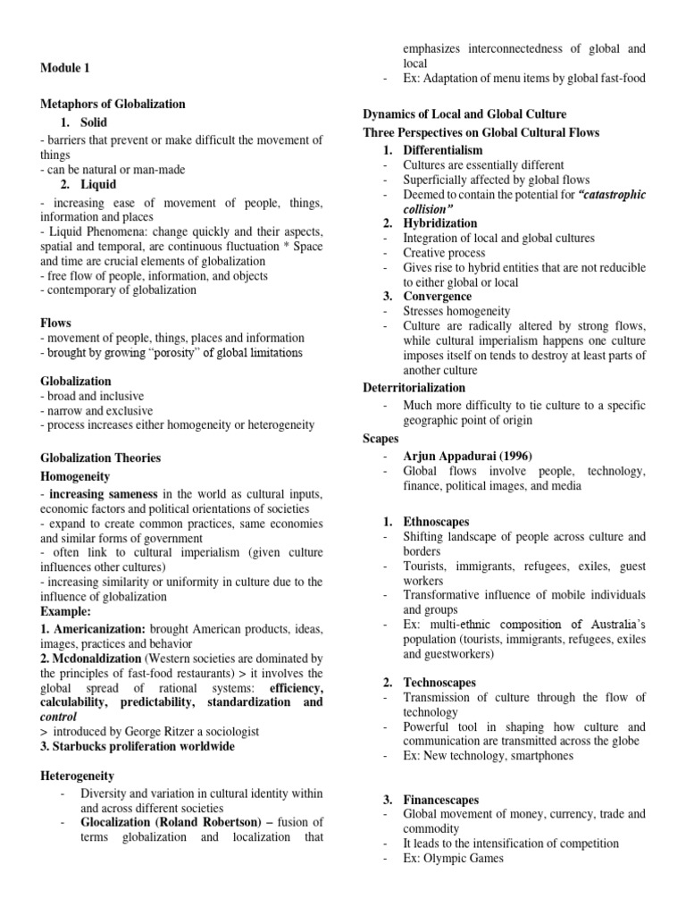 Globalization General | Download Free PDF | Globalization | Human Migration