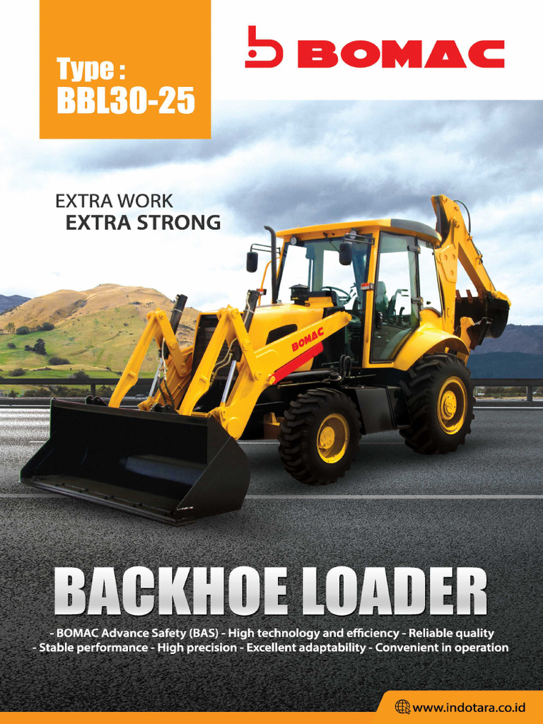 Katalog Bomac Backhoe Loader | PDF