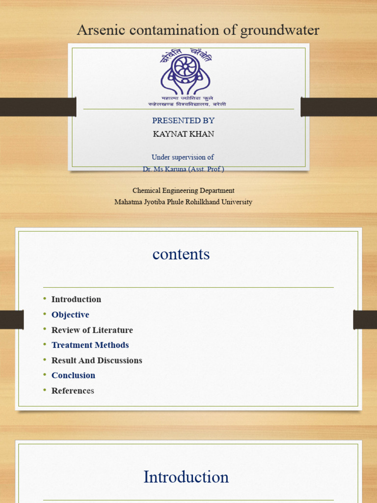 Kaynat Khan 24 | PDF | Arsenic | Adsorption