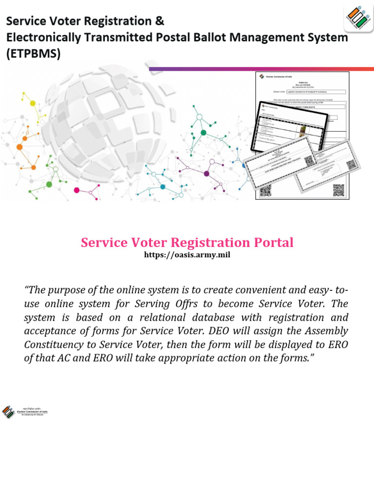 Service Voter Registration Guide | PDF | Voting | Absentee Ballot