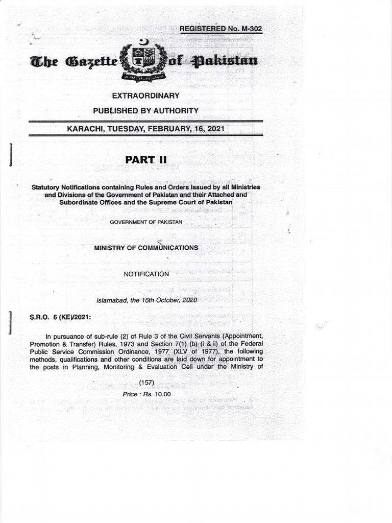 Recruitment Rules | PDF | Academic Degree