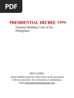 PD 1096 National Building Code | PDF | Building | Wall