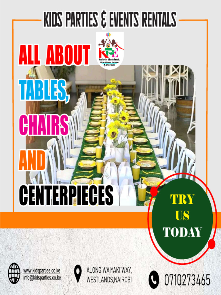 All About Event Decoration Type of Materials | PDF | Home & Garden