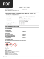 (SDS) Sunlight-Dishwashing-Liquid-Sds-Sheet | PDF | Toxicity | Occupational Safety And Health