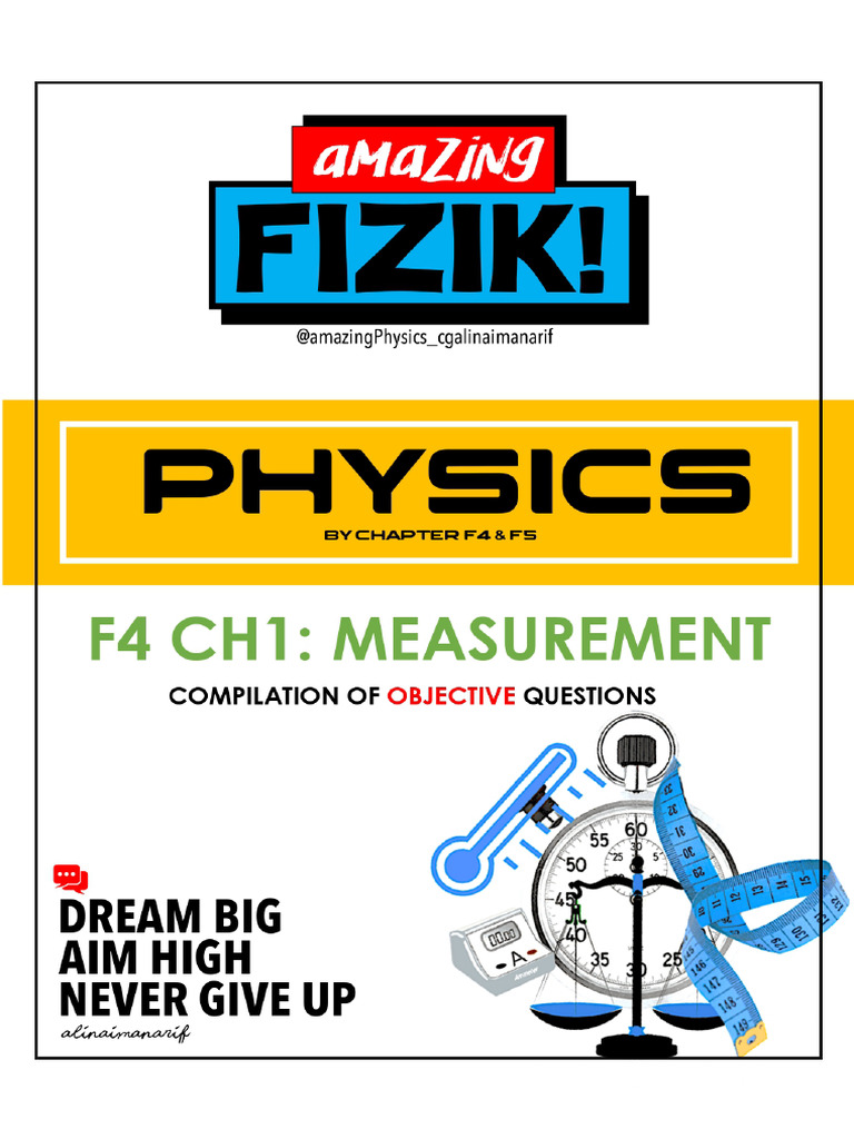 f4 Ch1 Measurement Answer | PDF