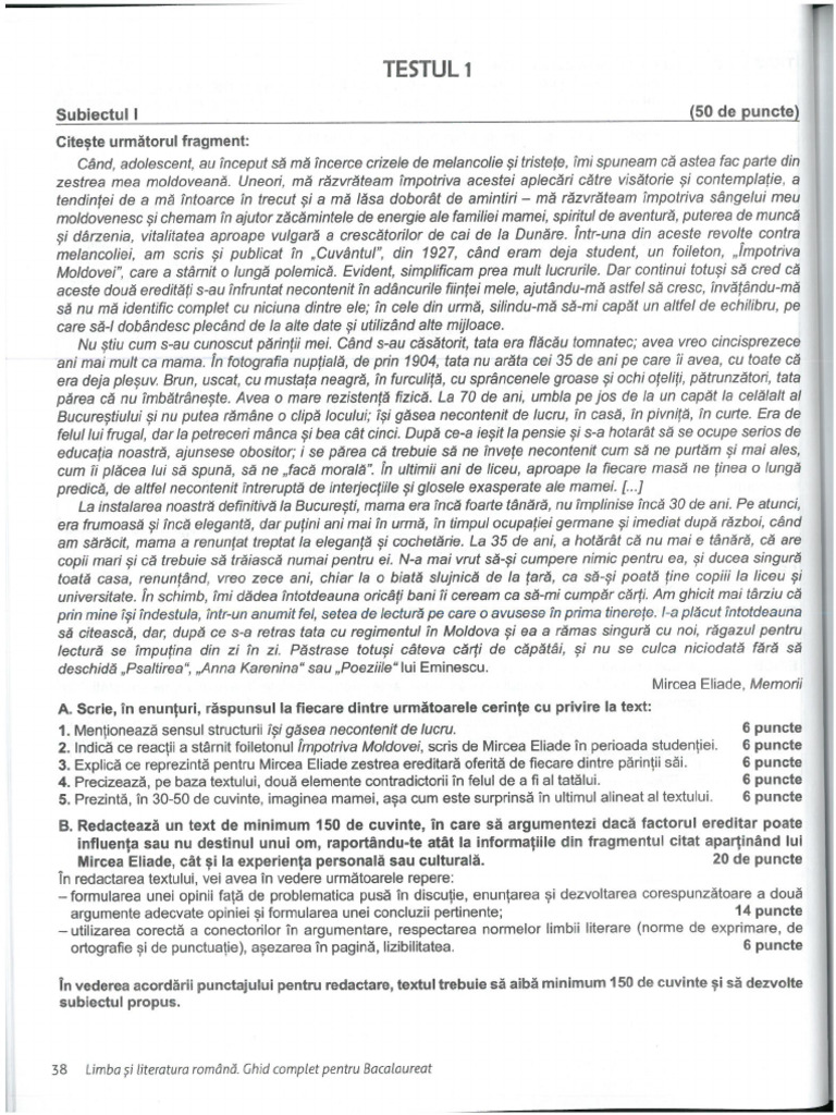 CULEGERE BAC Split | PDF