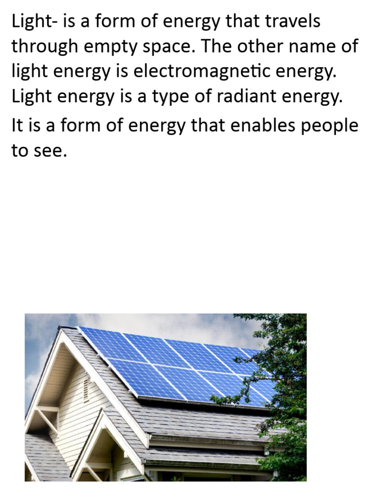 Understanding Light Energy and Solar Power | PDF | Science & Mathematics