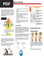Triptico Nom-011-Stps-2011 | PDF | ruido | Escuchando