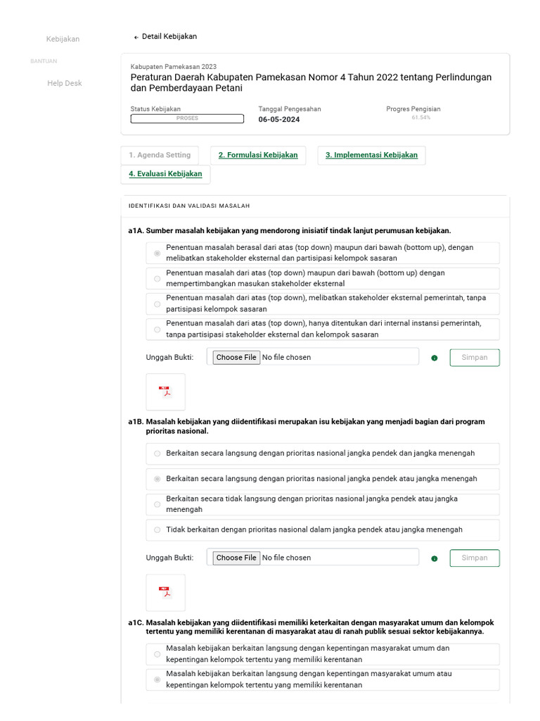 Contoh Pengisian IKK LAN | PDF