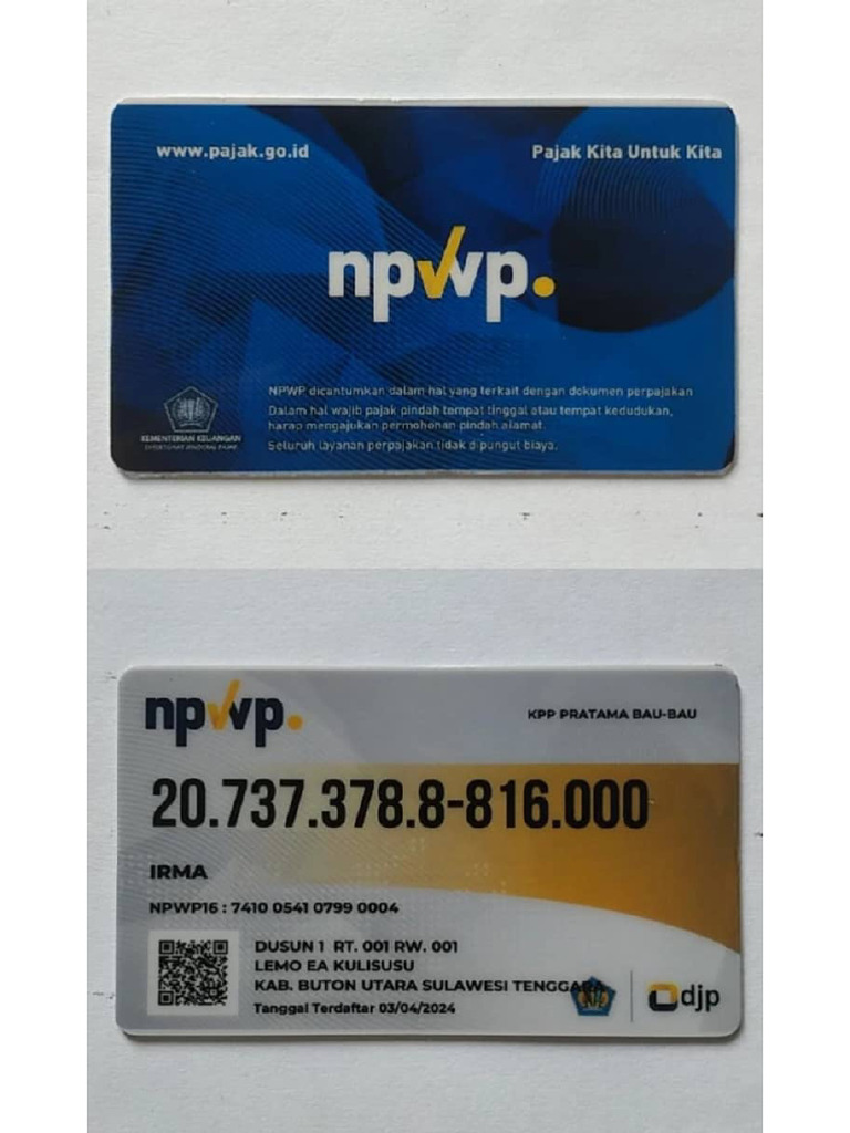 Kartu NPWP | PDF