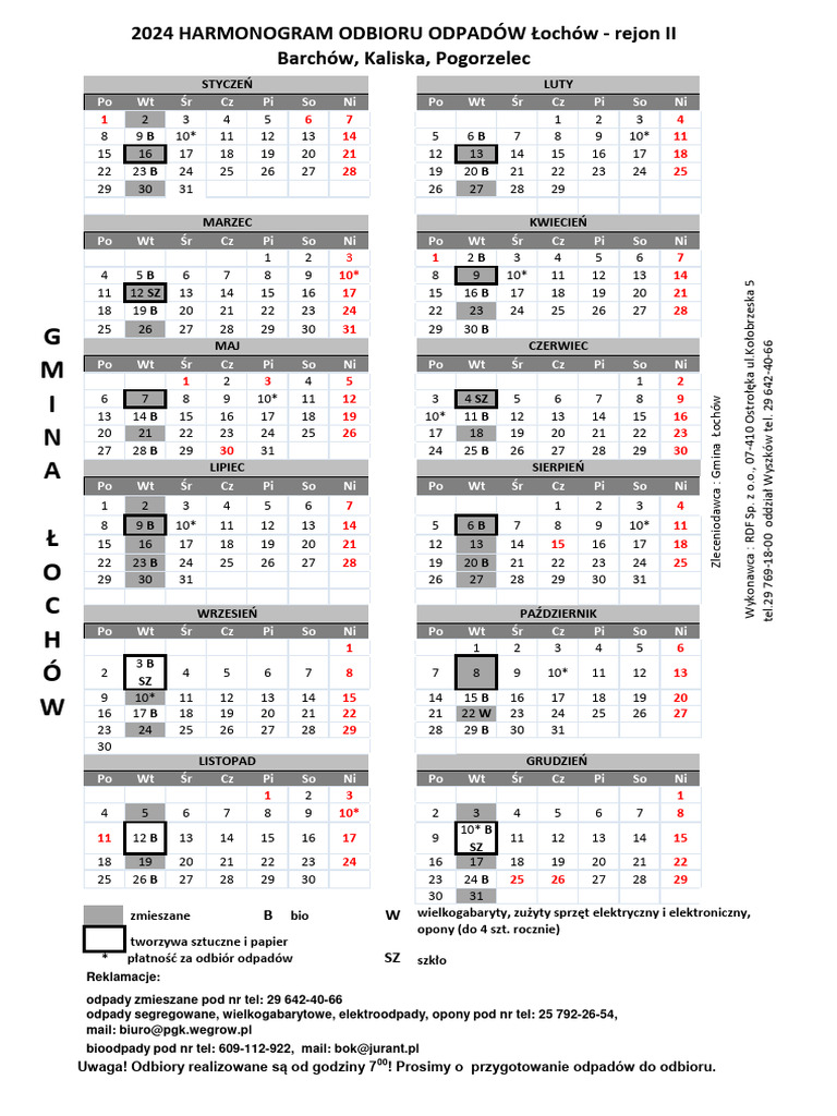 Lochów Rejon II 2024 | PDF