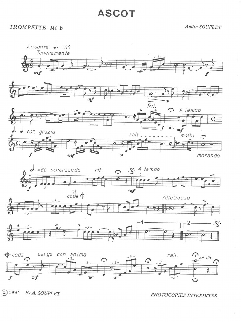 Ascot - PN - Souplet | PDF