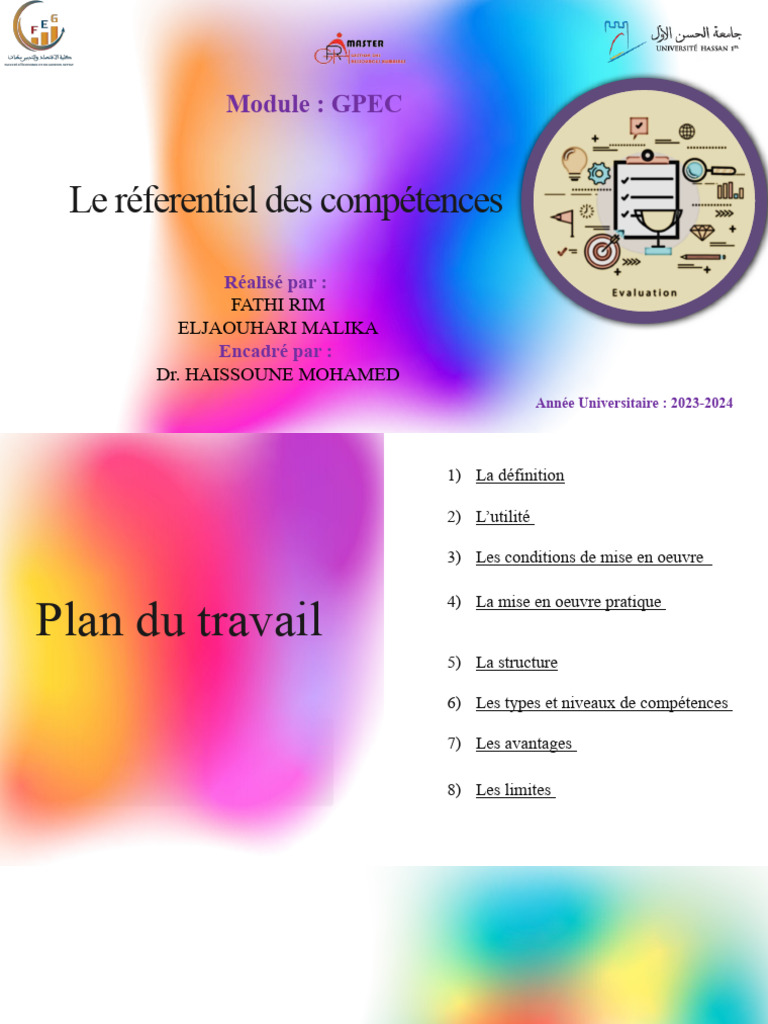 Le Referentiel Des Compétences | PDF | Compétence (Ressources humaines ...