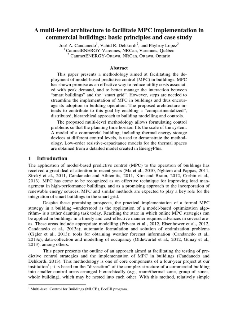 A Multi Level Architecture To Facilitate | PDF | Simulation ...