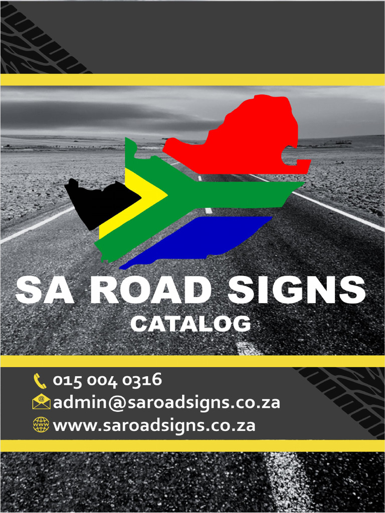 SA Road Signs Catalogue 2023 | PDF | Vehicles | Bus