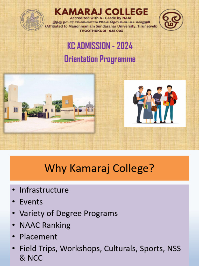 KC Admission Orientation - 2024 | PDF