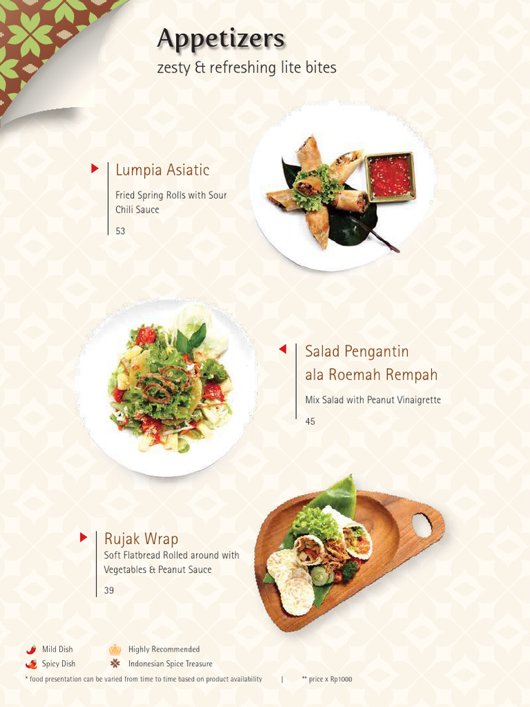 Menu Roemah Rempah Qr | PDF | Curry | Sauce