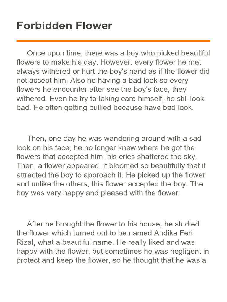 Forbidden Flower | PDF