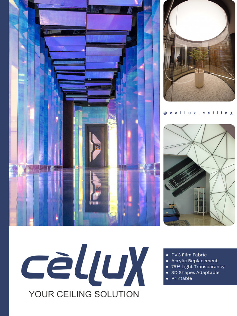 Cellux Ceiling Brochure | PDF