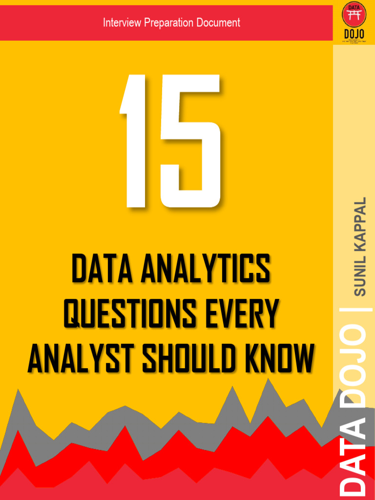 15 Data Analyst Questions | Download Free PDF | Dependent And ...