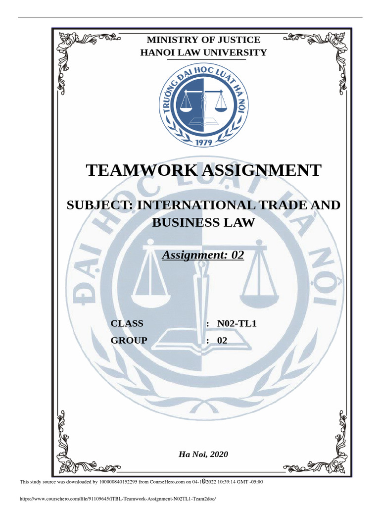 626a9856a63da Itbl Teamwork Assignment n02tl1 Team2.doc 1 | PDF | Prices | Procurement