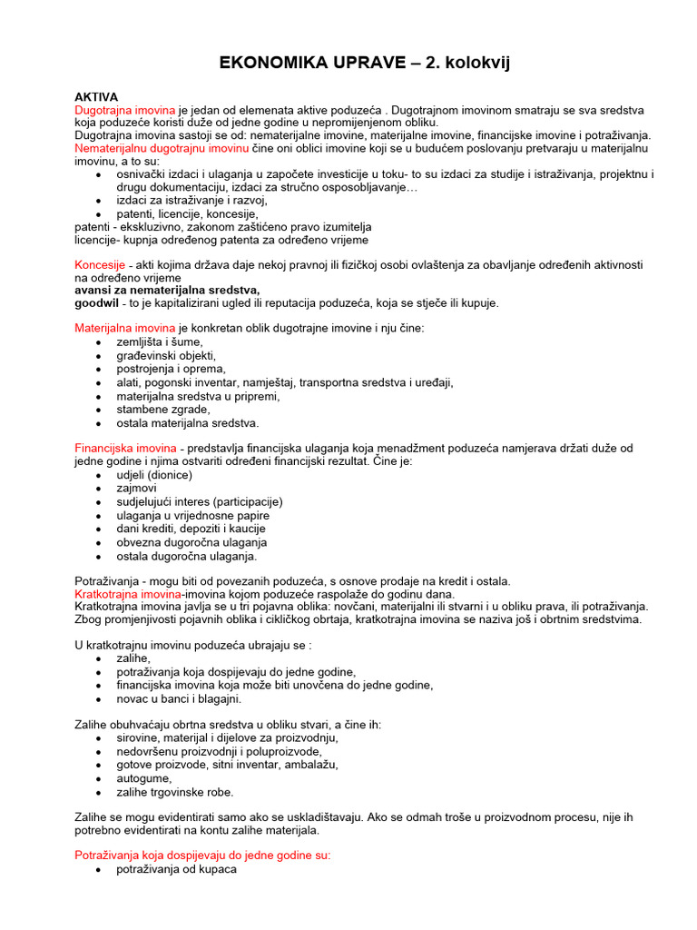 EKONOMIKA UPRAVE 2 Kol | PDF