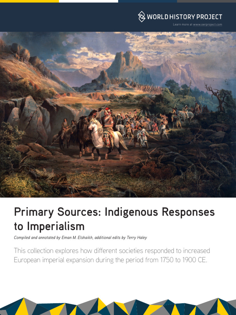 Primary Sources Indigenous Responses To Imperialism Default Version | PDF