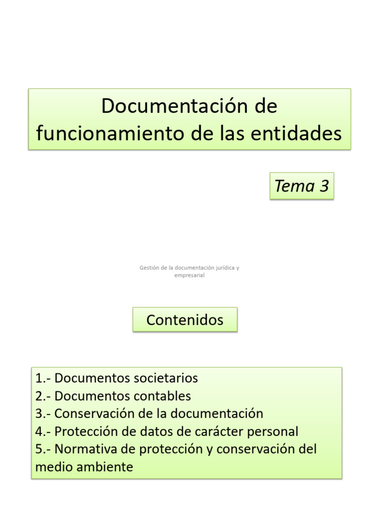 Tema 3 Documentación de Funcionamiento de Las Entidades | Descargar gratis PDF | Contabilidad ...