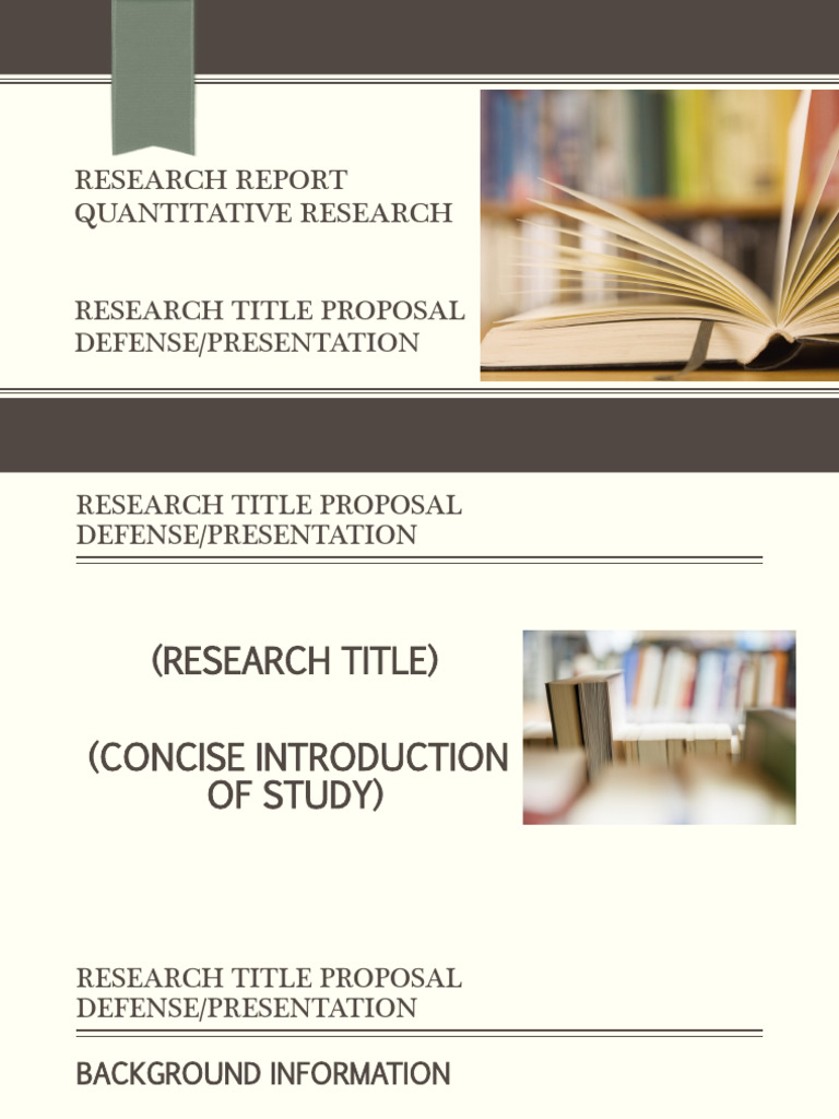 Sample-Ppt Research Title Proposal Defense | PDF