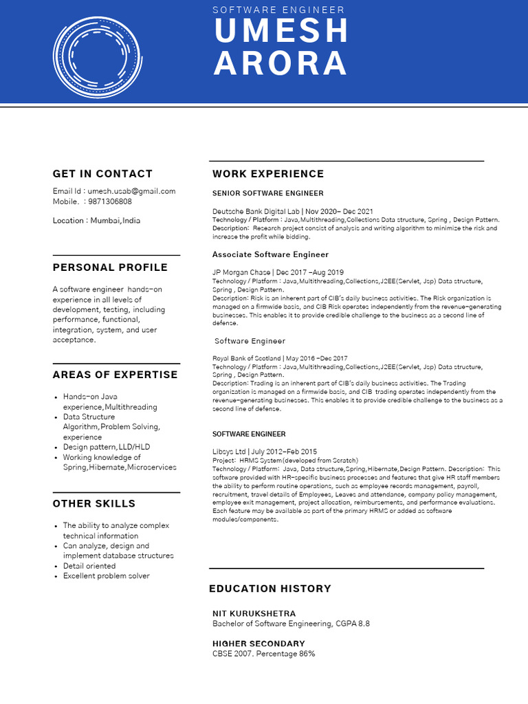 Updated Resume | PDF | Information Technology | Computing
