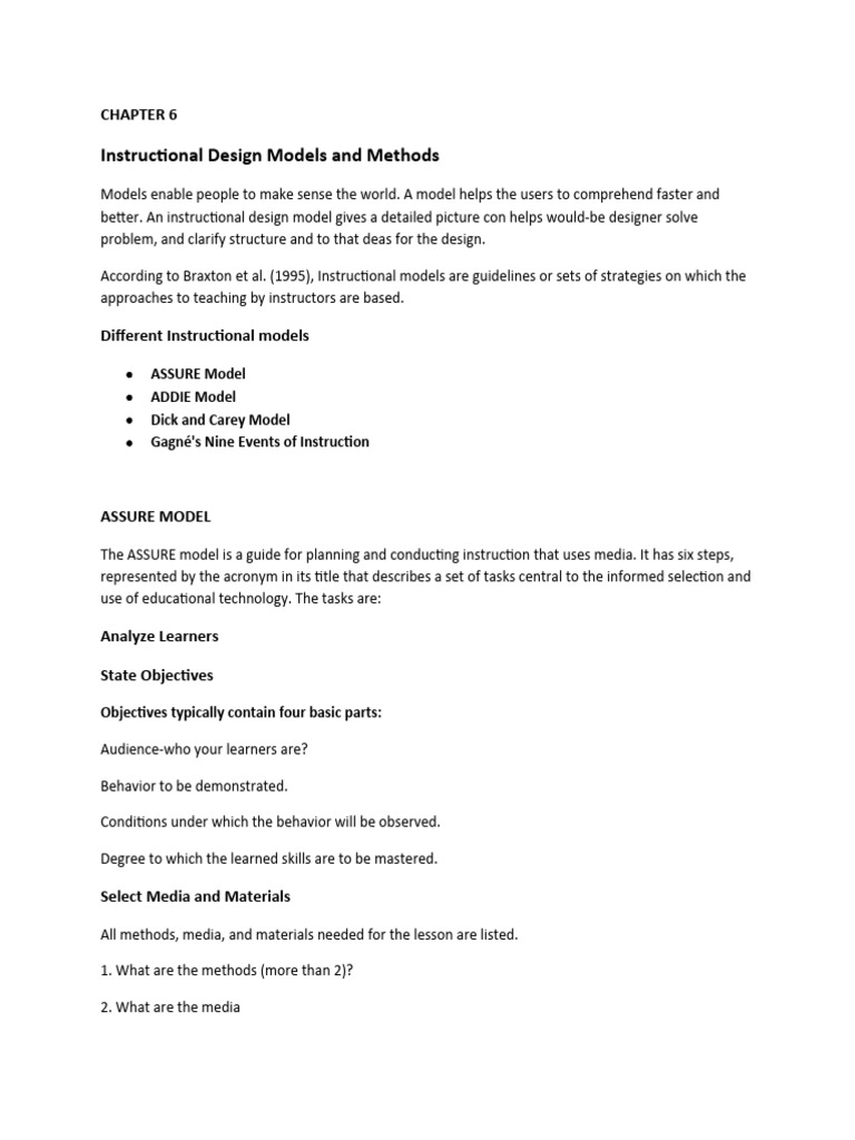 Models Enable P-WPS Office | PDF | Instructional Design | Learning
