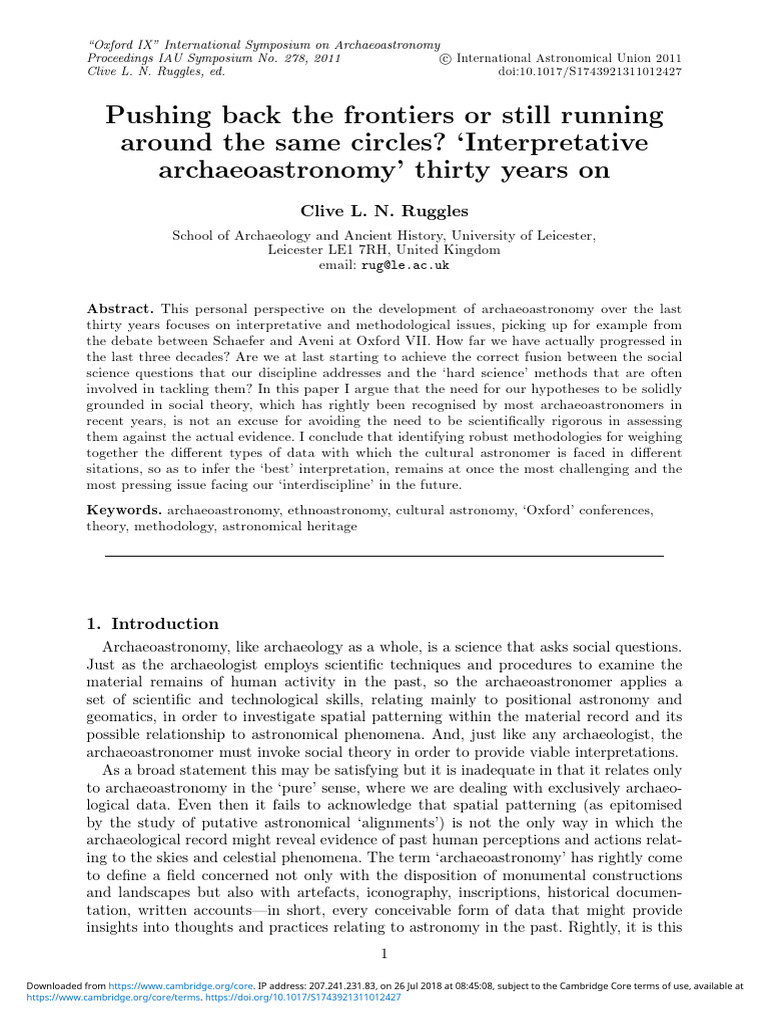 Div Class Title Pushing Back The Frontiers or Still Running Around The Same Circles ...