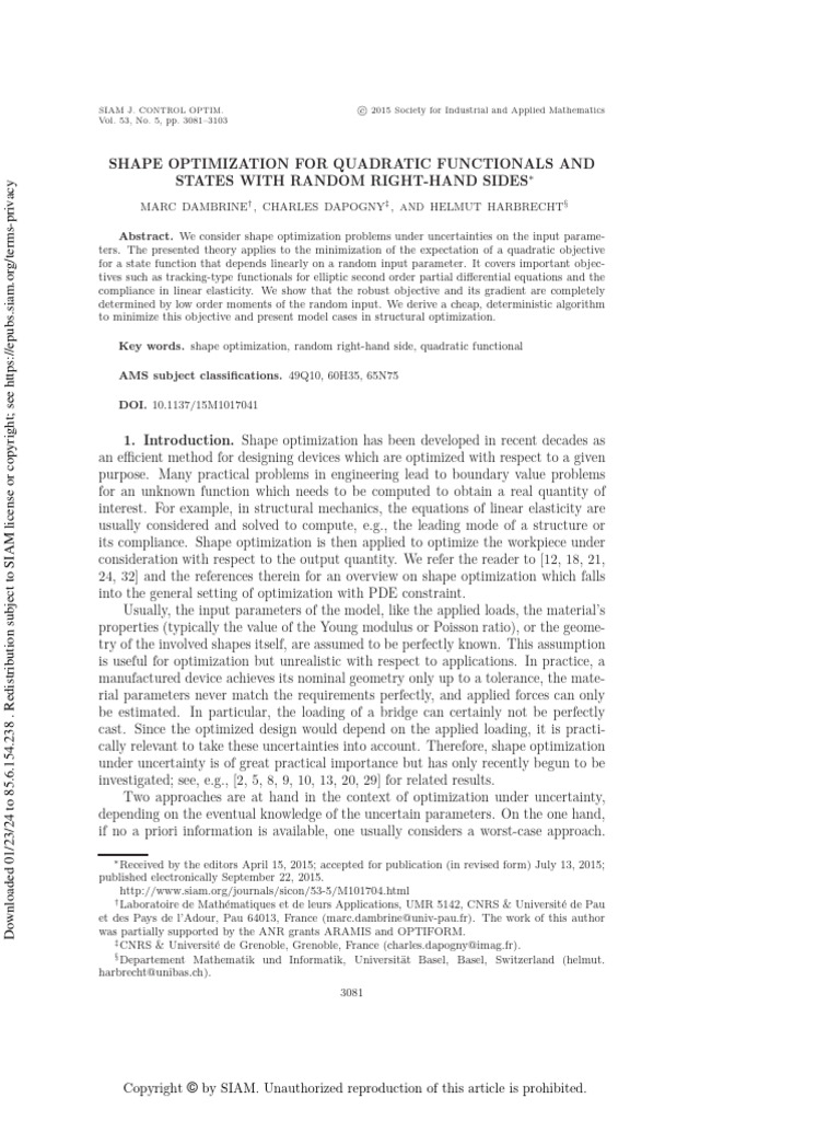 harbrecht_randrhs | PDF | Mathematical Optimization | Equations