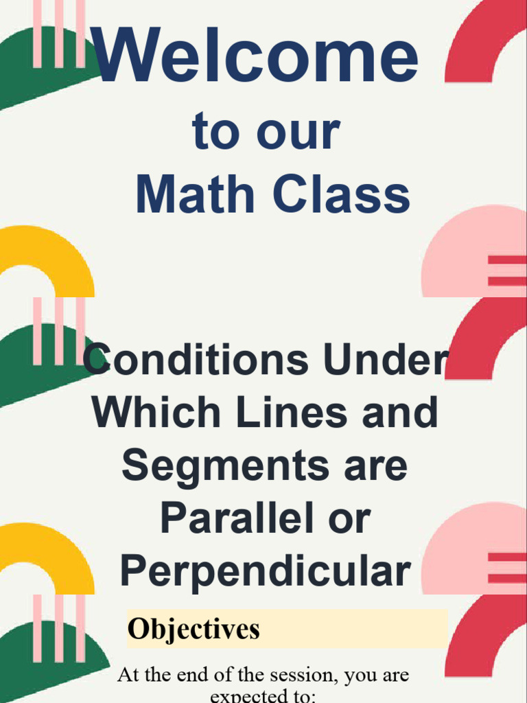Conditions That Guarantee Parallelism and Perpendicularity | PDF ...