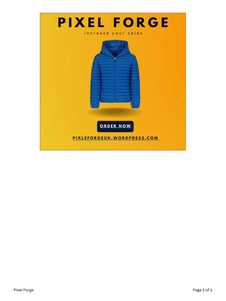 Boost Your Sales with Pixel Forge | PDF