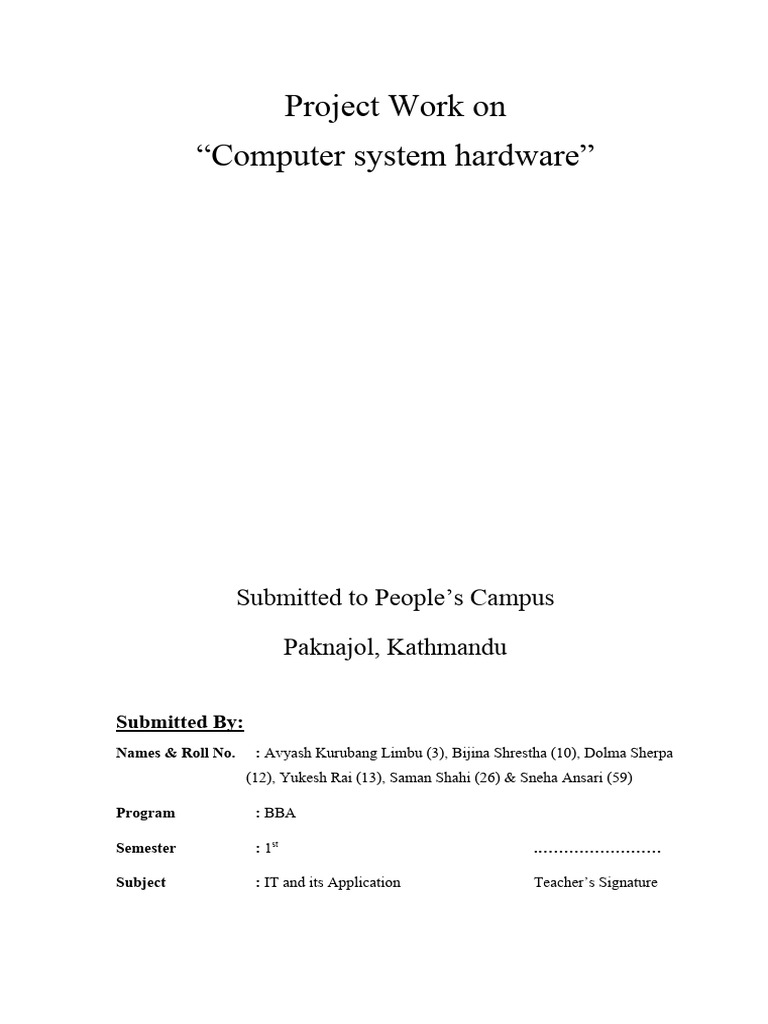 It Unit 3 Pdf Random Access Memory Computer Data Storage 