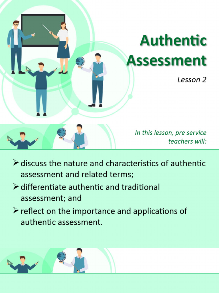 Authentic Assessment | Download Free PDF | Educational Assessment | Learning