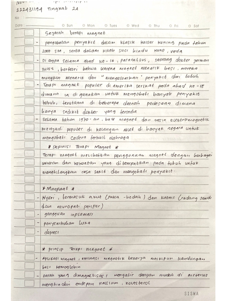 Terapi Magnet | PDF