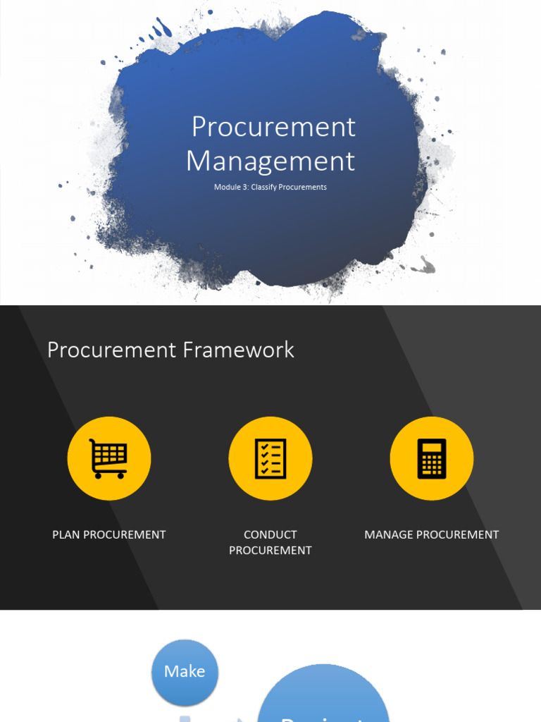Classifying Procurement Strategies | PDF | Procurement | Economies