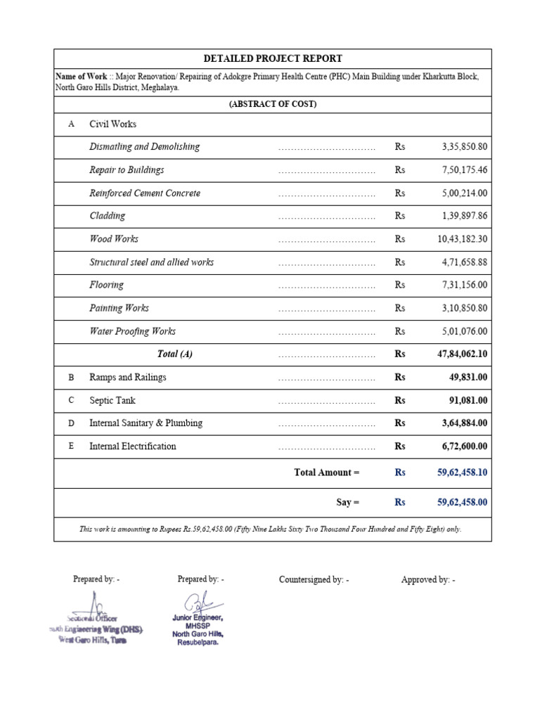 BOQ MAIN BUILDING ## | PDF | Window | Concrete