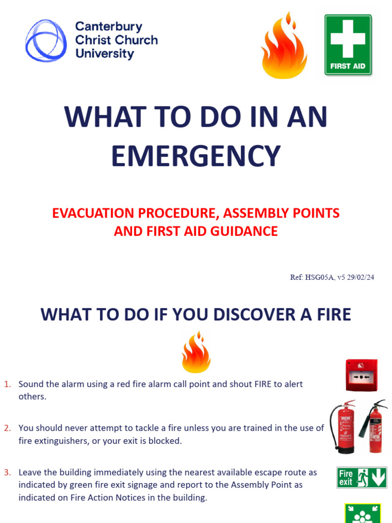 Emergency Procedure Assembly Points All Sites | PDF | Hazards | Public ...