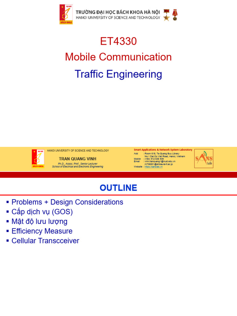 MC - Chapter3.2 - Traffic Engineering | PDF