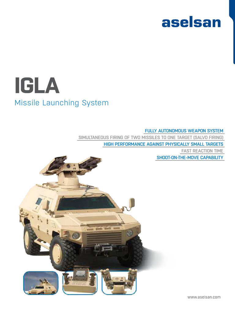 Aselsan IGLA | PDF | Anti Aircraft Warfare | Missile
