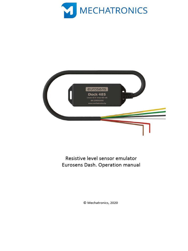 Eurosens Dash - Configuration Manual | PDF | Computer Engineering ...