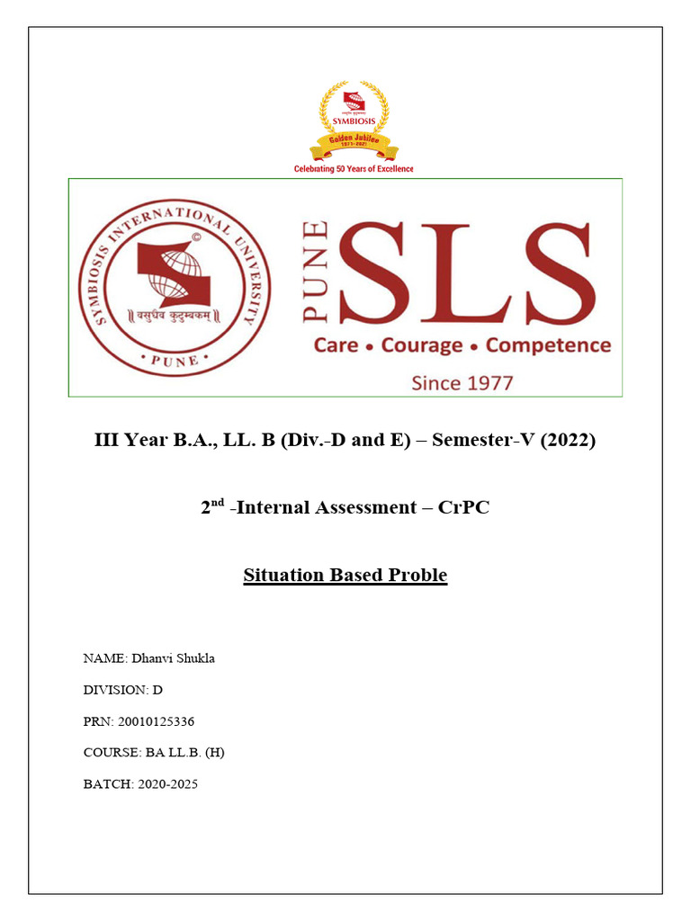 CrPC 2 | PDF | Probation | Crimes