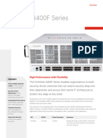 FortiGate 400E DataSheet | PDF | Computer Network | Security